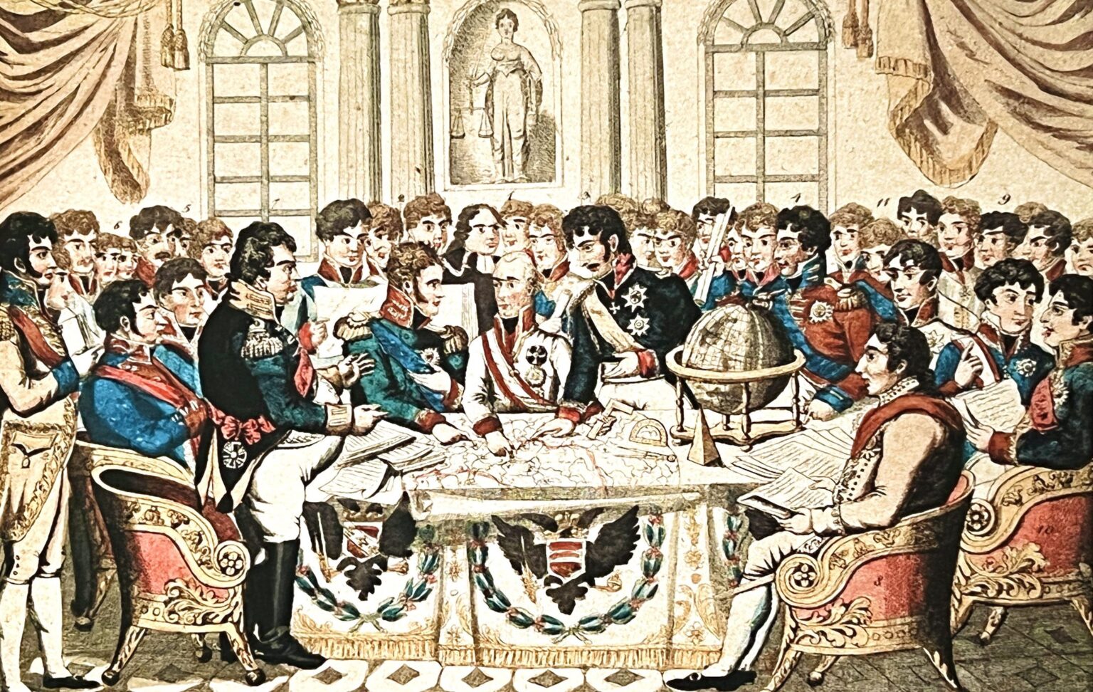 The Congress of Vienna of 1814-15, which gave rise to the Restoration ...