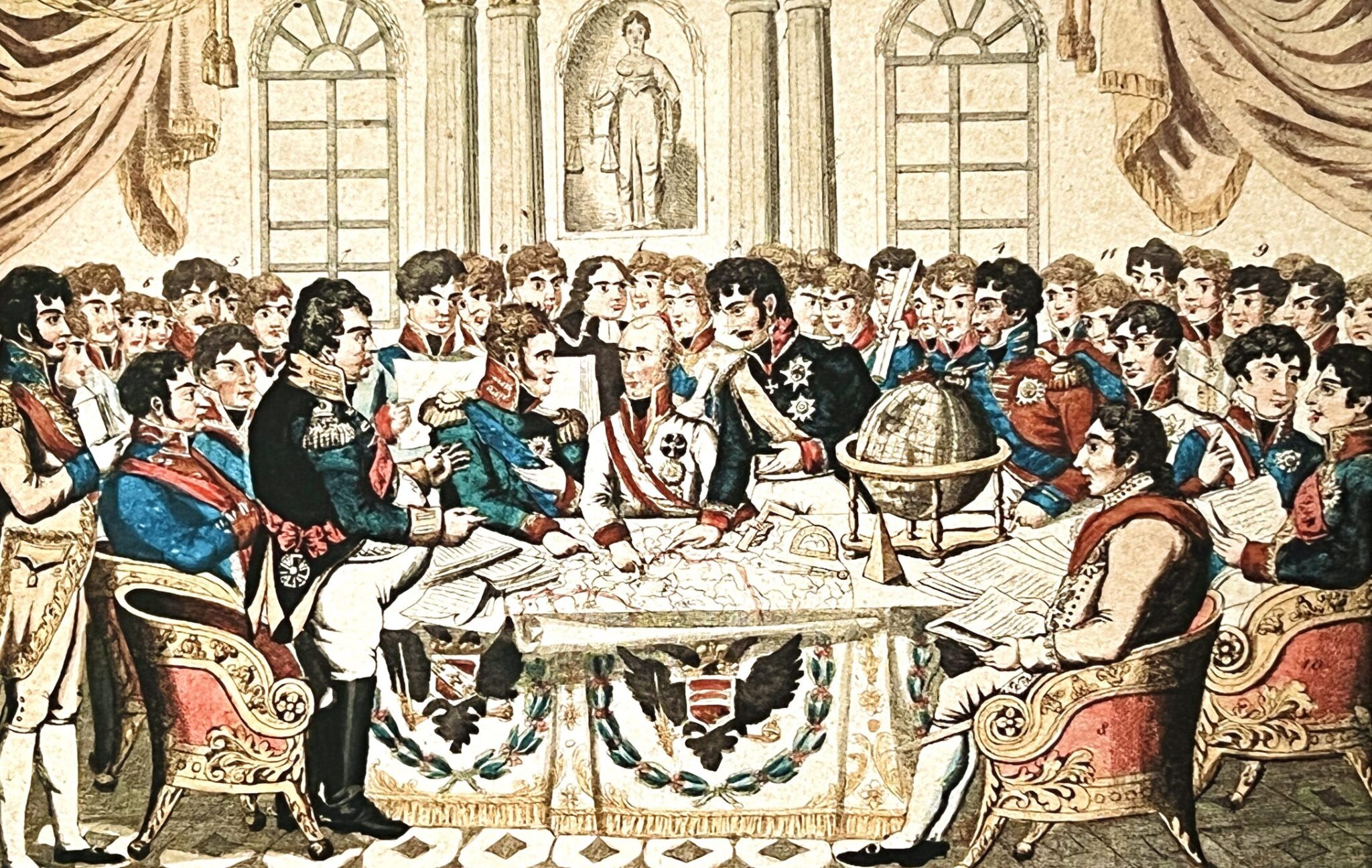 The Congress of Vienna of 1814-15, which gave rise to the Restoration ...