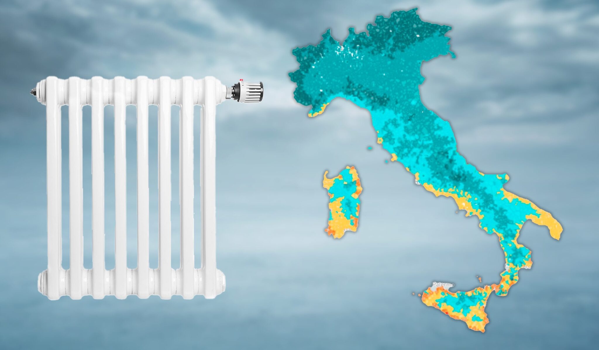 Turning on heating in Italy: dates and map of climate zones