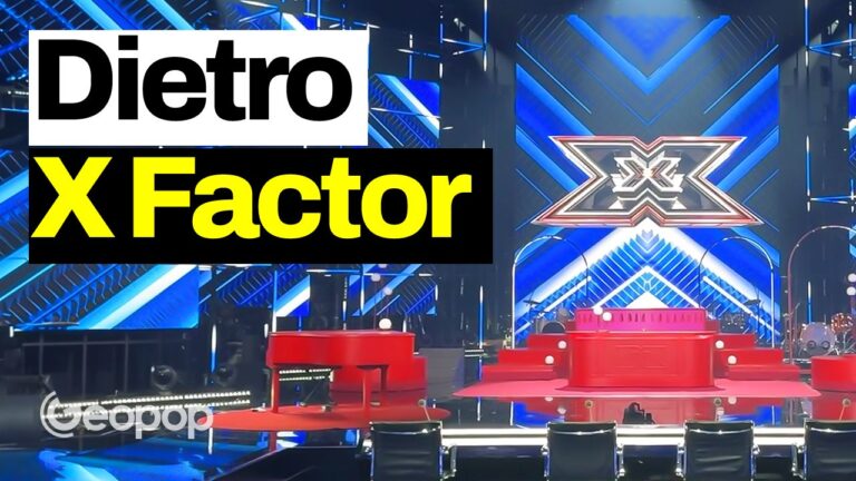 Behind the scenes of the X Factor: we enter the microworld that makes ...