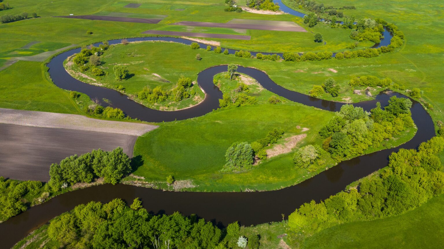 Why do rivers curve? What are loops and how are they formed?