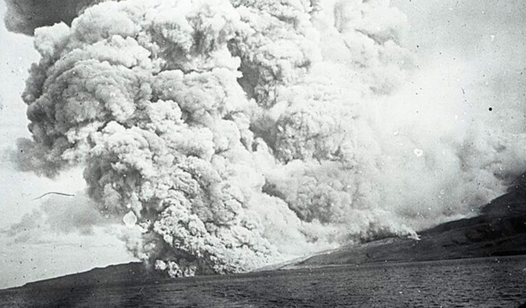 The eruption of Mount Pelée of 1902, the disaster caused over 30,000 ...