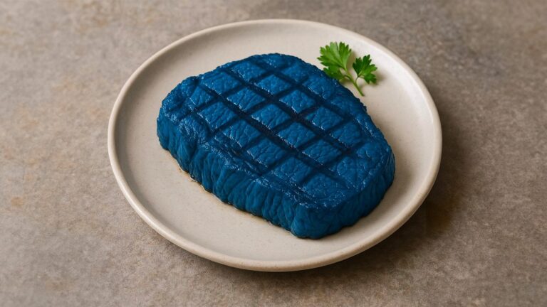 Would you ever eat a blue steak? How the color of food can influence ...