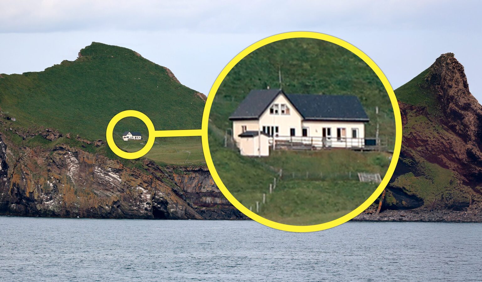 Where is the "most isolated house in the world" and what's inside?
