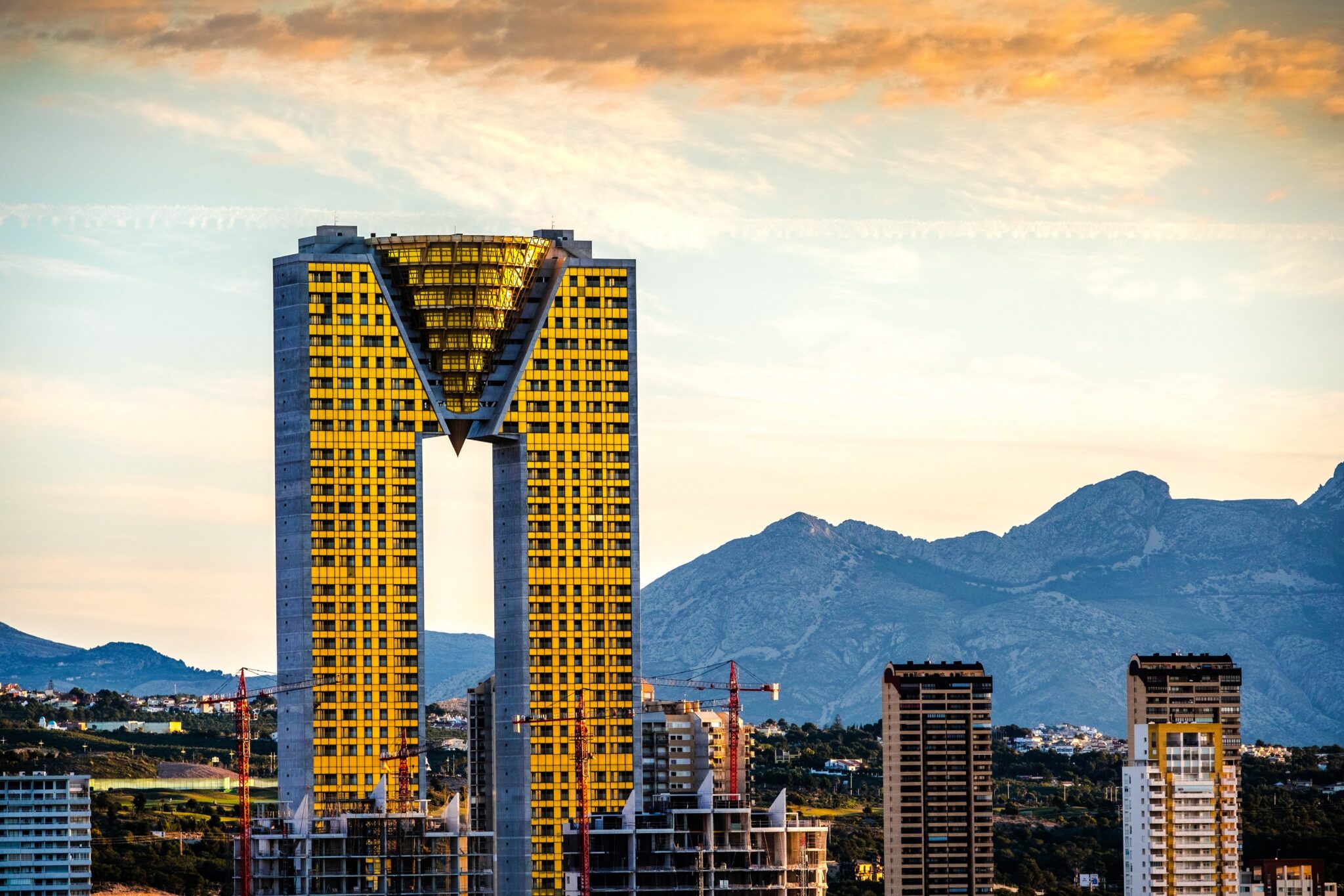 Tallest Building In Benidorm Spain