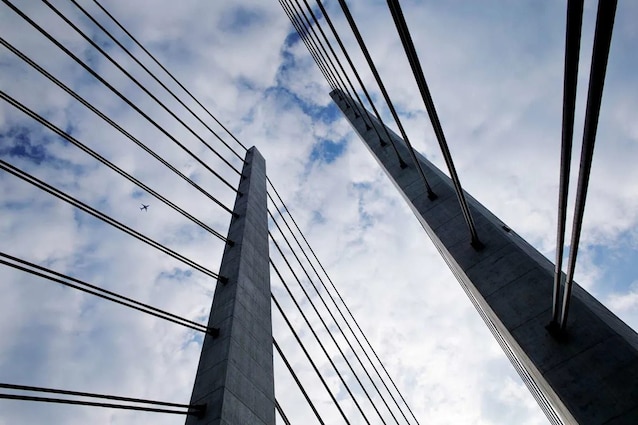 The Øresund Bridge connecting Sweden and Denmark is the longest cable ...