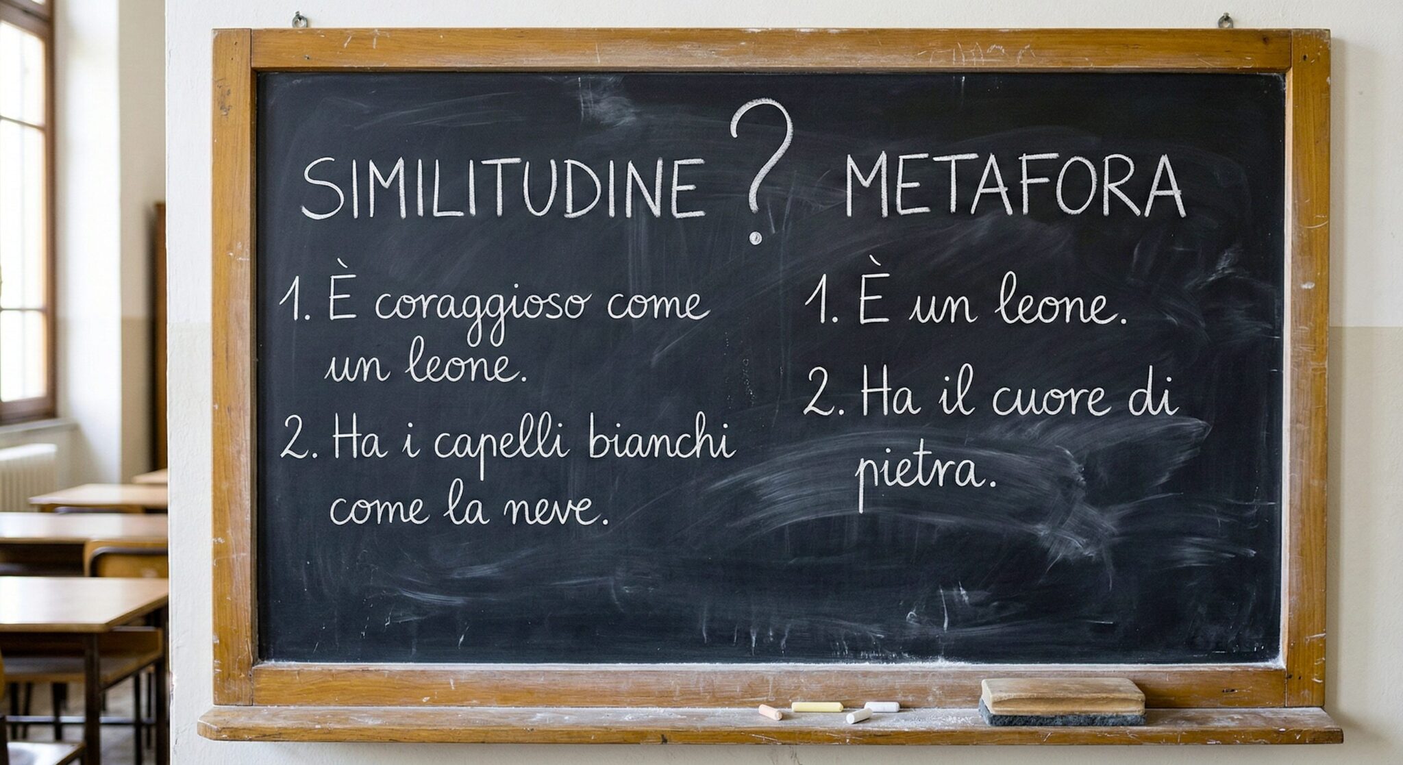 What is the difference between metaphor and simile: meaning and examples