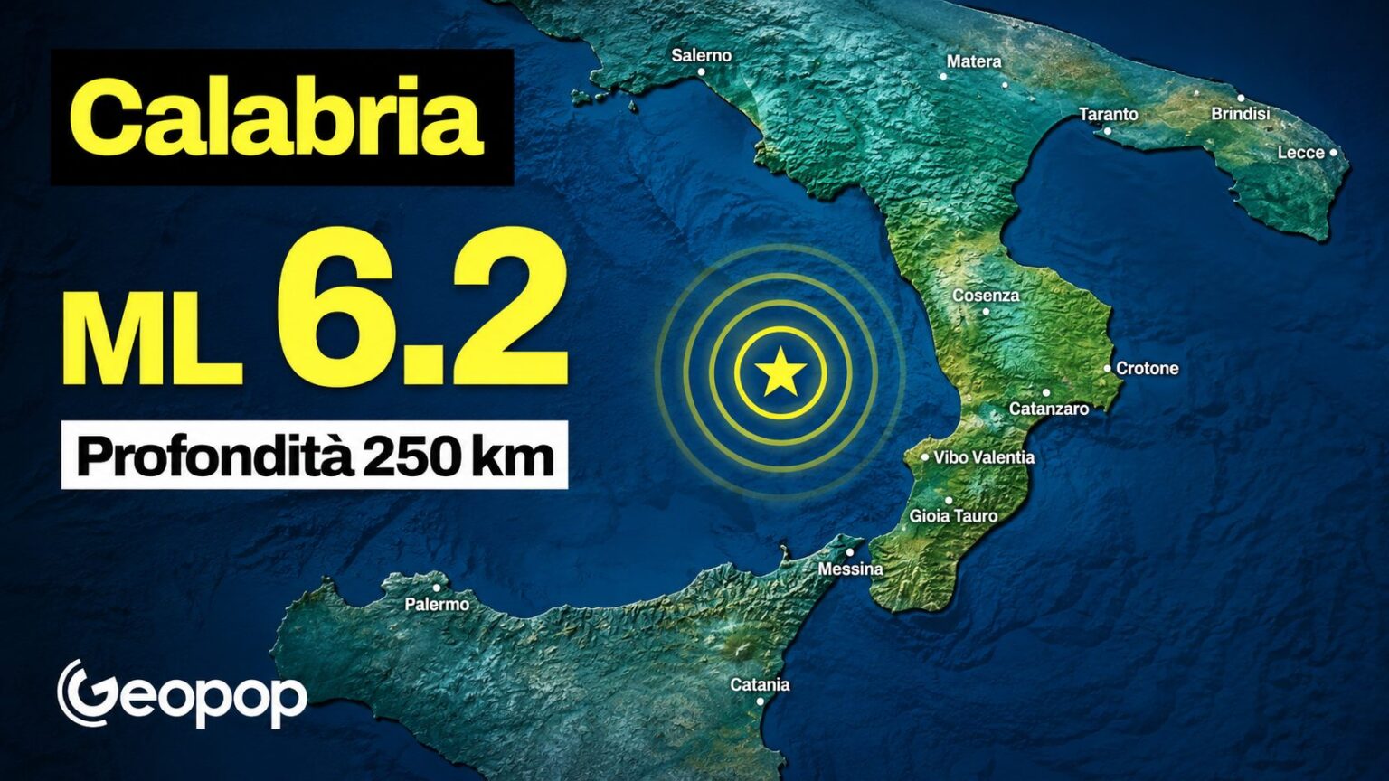 ML=6.2 earthquake in Calabria, what really happens under the Tyrrhenian Sea