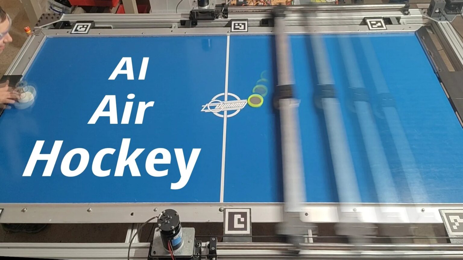 An unbeatable air hockey robot challenges humans in real life: how AI ...
